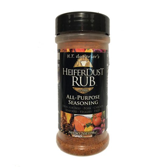 Heifer Dust Rub All Purpose Seasoning for Steaks, Pork, Chicken ...